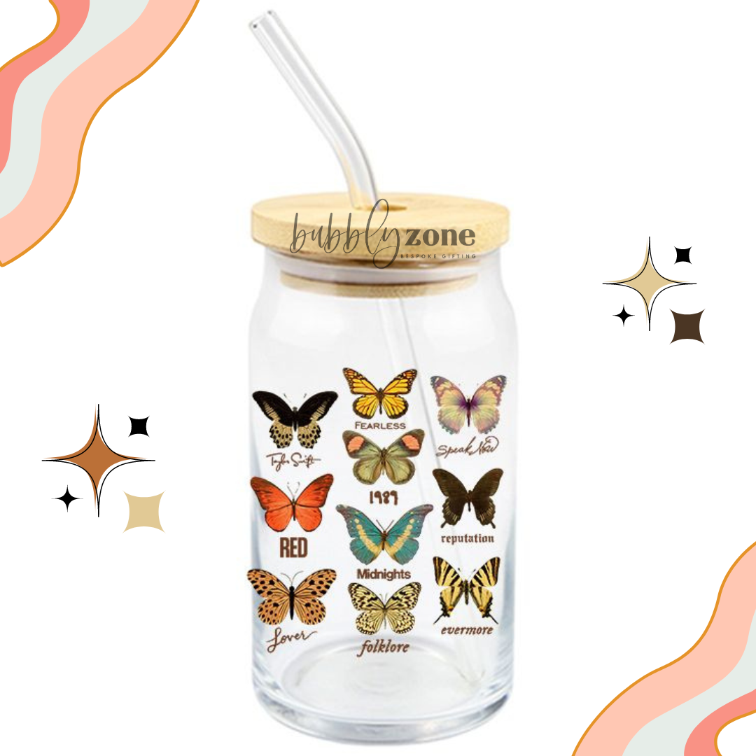 Swiftie Eras Tour ( Butterfly version 1) UV DTF Sticker – Bubbly Zone